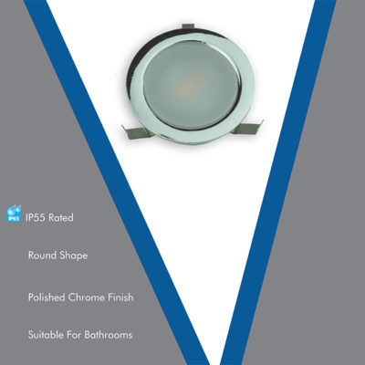 0.4W Sola IP65 Rated LED Round Plinth Light With Driver - TLW Global