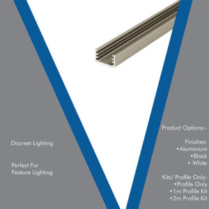 Slim LED Aluminium Profile For Discreet Or Feature Lighting - TLW Global